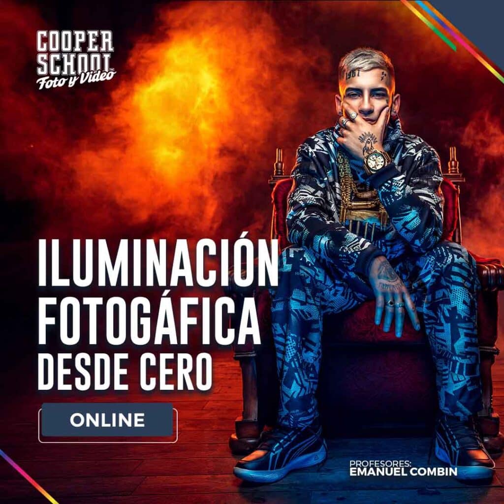 Curso Online – Iluminación Fotográfica Desde Cero – Inscripción – Cooper School